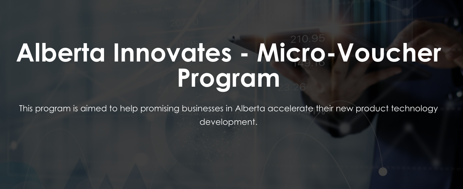 Alberta Innovates - Micro-Voucher Program - EVAMAX